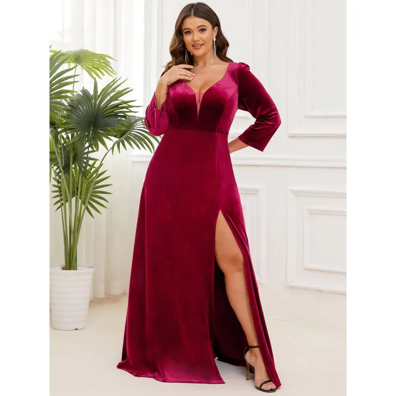 Plišane haljine sa rukavima - Rio Fashion haljine Beograd